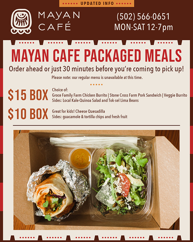 Local, Seasonal Mayan Food - The Mayan Cafe